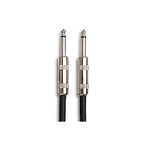 Hosa SKJ Speaker Cables 1/4 Inch TS - (30 Feet) (Black)