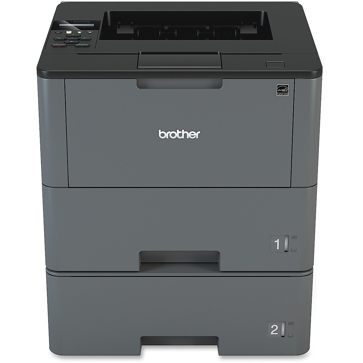 Brother HL-L6200DWT Wireless Monochrome Laser Printer with Duplex Printing and Dual Paper Trays (Amazon Dash Replenishment Ready)