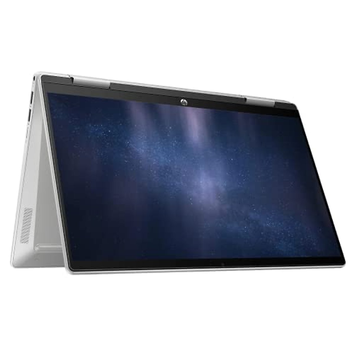 2022 Newest HP Pavilion x360 2-in-1 Touch-Screen Laptops, 14 inch FHD Computer, 12th Gen Intel Core i5-1235U, 8GB RAM, 1TB SSD, Backlit Keyboard, Fingerprint Reader, Webcam Windows 11, LIONEYE MP