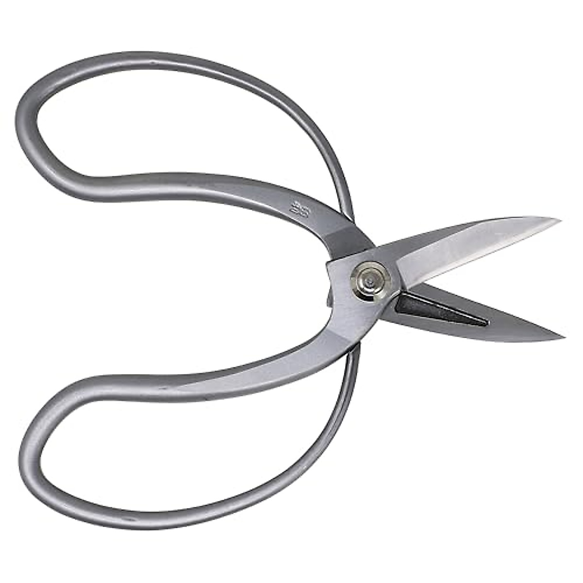 KAKURI Okubo Shears 7" (180 mm) Bonsai Scissors, Flower Arranging Scissors, Japanese Stainless Steel, Silver, Made in JAPAN