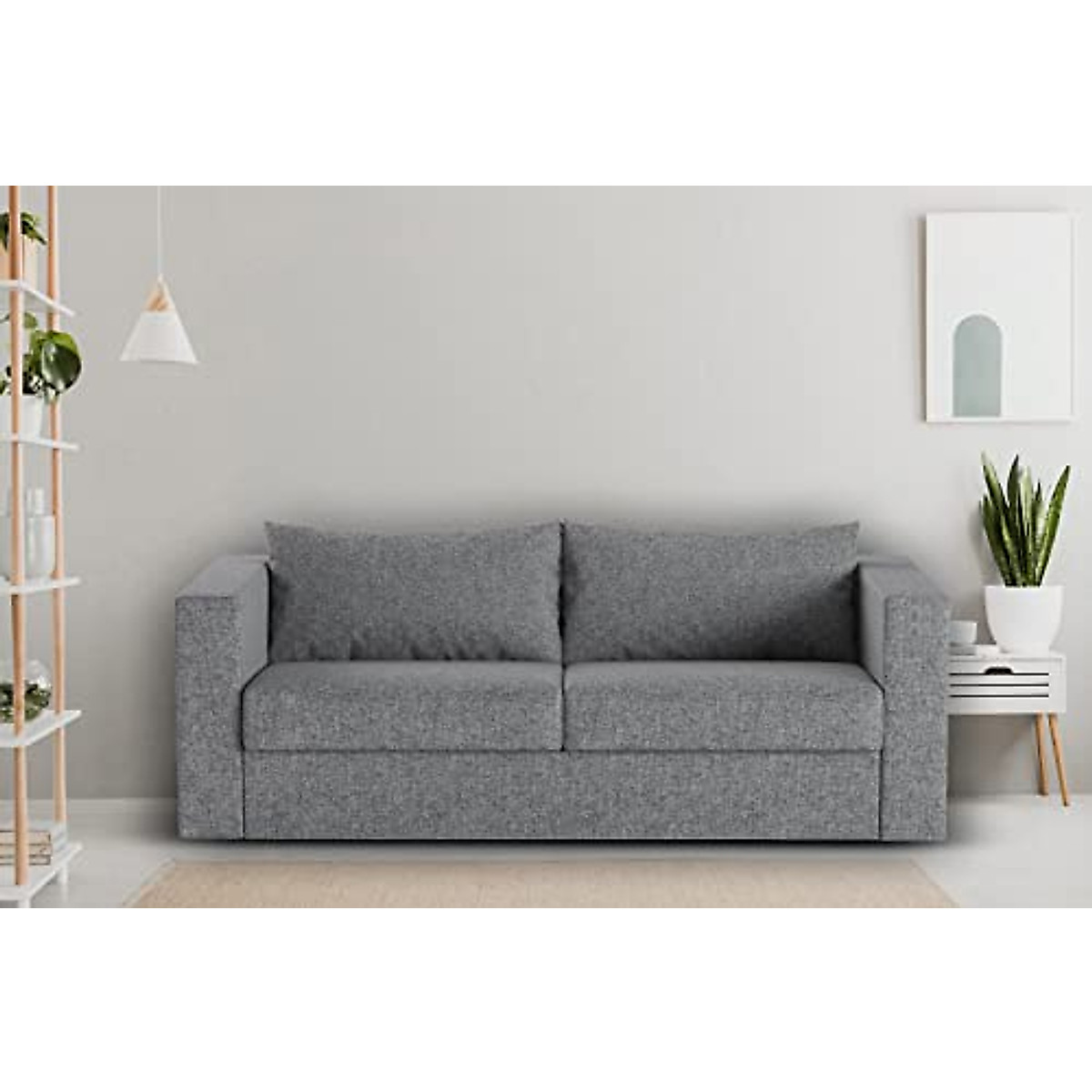 Elephant in a Box Non-Modular Grey Sofas, L83.5xW37.8xH26.4