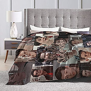Stiles Stilinski Super Soft Cozy Blanket Microfiber Flannel Lightweight Throw Blanket for Bed Couch Sofa Chair Living Room,Suite for All Season 50"x40"