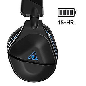 Turtle Beach Stealth 600 Gen 2 Wireless Gaming Headset for PS5, PS4, PS4 Pro, PlayStation, & Nintendo Switch with 50mm Speakers, 15-Hour Battery life, Flip-to-Mute Mic, and Spatial Audio - Black