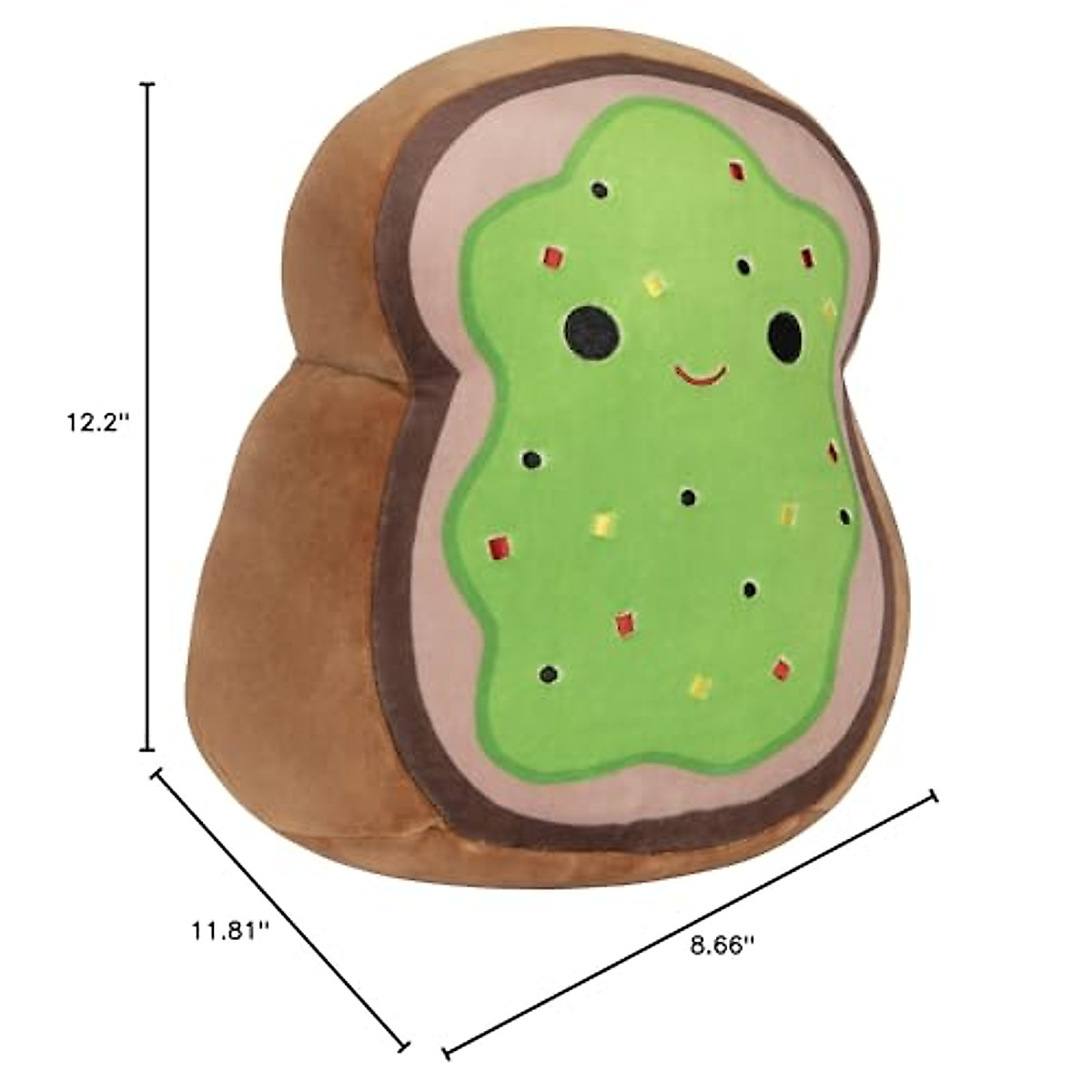 Squishmallows Original 12-Inch Sinclair Avocado Toast - Medium-Sized Ultrasoft Official Jazwares Plush