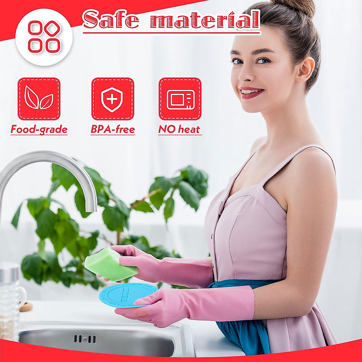 Yungyan 72 Pcs Silicone Bottoms for Tumblers Anti Slip Protective Rubber Bottoms for Sublimation Tumblers Self Adhesive Skinny Tumbler Bumpers Silicone Bottom for Wine Glasses Jars, 56mm, 4 Colors