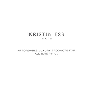 Kristin Ess Hair Iconic Professional Style Blow Dryer with Smoothing Nozzle + Diffuser - 1875W Dual Voltage Hair Dryer - Ionic Settings for Smoothing + Frizz Control - 2 Speeds + 3 Heat Settings