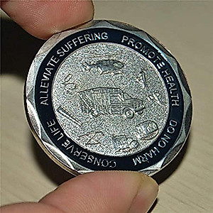 Paramedic Medical Rescue/EMT Emergency Service Star of Life Challenge Coin