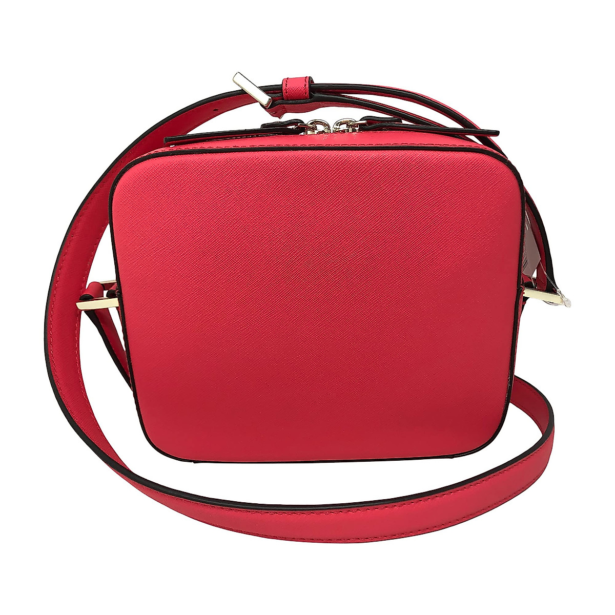 Kate Spade New York Leather Newbury Lane Cammie Crossbody Shoulder Bag, Watermelon Gelato