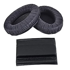 Replacement Earpads and Headband Pad Kit Compatible with Sennheiser HD280 HD280-Pro HD281 HMD280 HMD281 Headphones (Set)