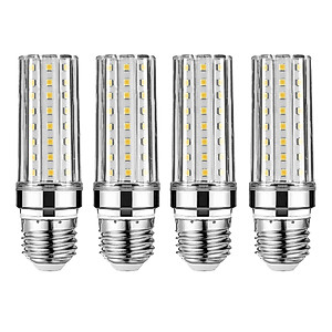 E26 LED Light Bulbs,20W Candelabra LED Bulbs 200 Watt Equivalent - 90 LEDs 2835 SMD 2000lm 3000K Warm White Decorative Candle Base E26/E27 LED Chandelier Bulbs,AC85-265V,4-Pack