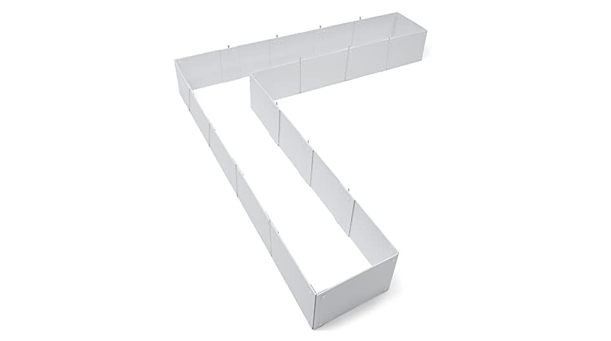 MAXPACE Modular Raised Garden Bed Kit - DIY Vegetable Planter