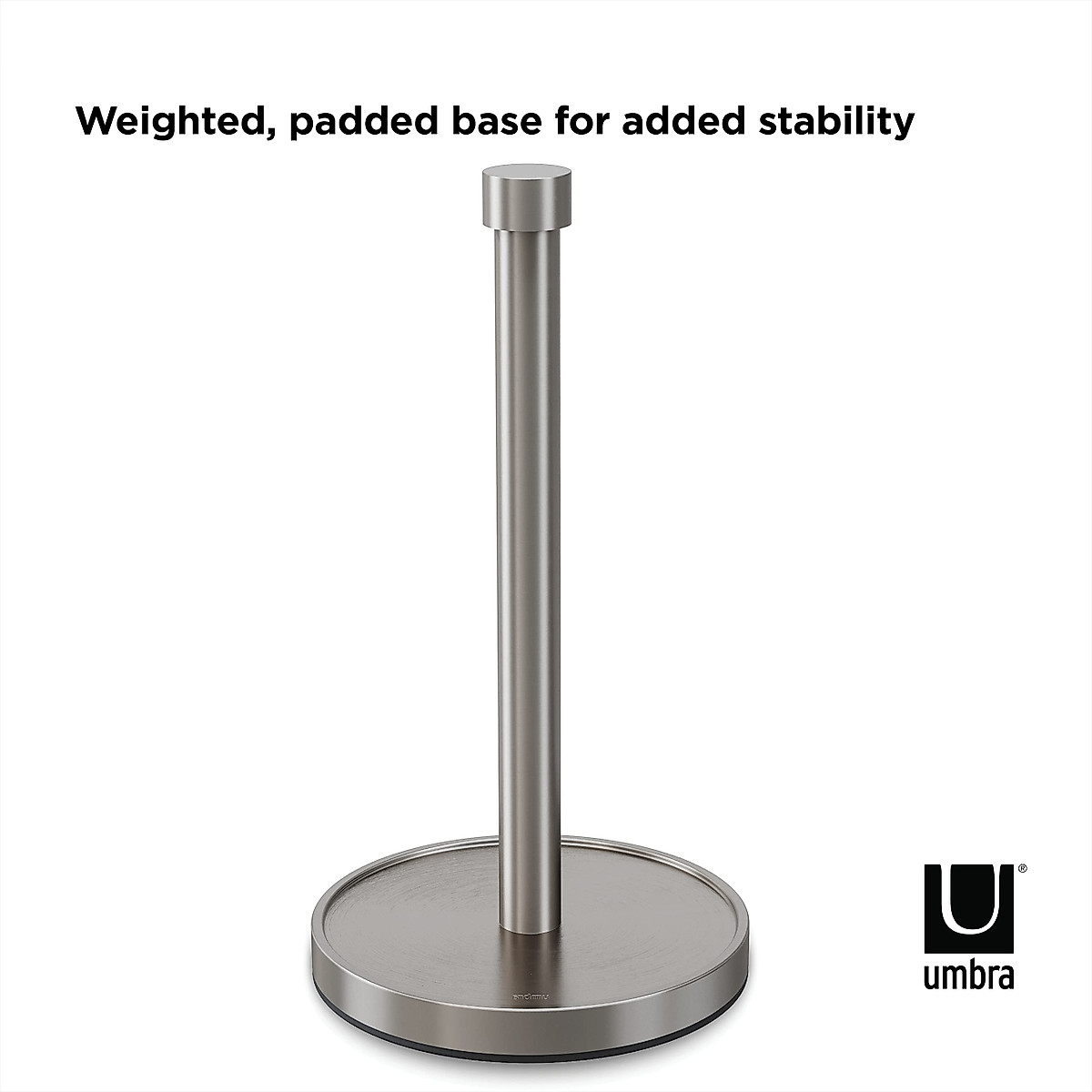 Umbra Cappa Paper Towel Holder, Nickel