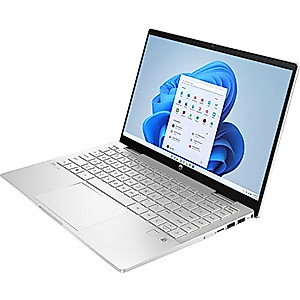 HP Pavilion X360 14 2-in-1 Laptop 14” FHD IPS Touchscreen 12th Generation Intel 10-Core i5-1235U 8GB RAM 512GB SSD Intel Iris Xe Graphic Fingerprint Backlit USB-C HDMI Office365 Win11 Silver + Pen