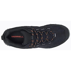 Merrell Men's Yokota 2 Hiking Shoe, Black/Exuberance, 10 M US