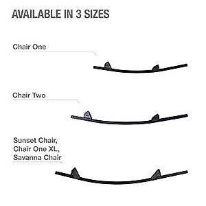 Helinox Camp Chair Rocking Accessory Runners (Set of 2), Chair One XL/Sunset Chair/Savanna Chair