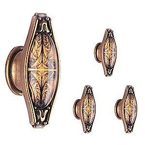 Coat Hooks,Wall Hooks Decorative,Hooks for Hanging Coats,Coat Hooks Wall Mounted Bronze Bathroom Hooks Farmhouse Hooks (4 Pack)