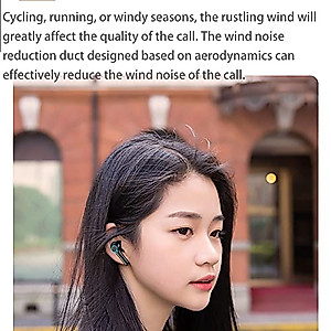 HiFi Bluetooth Earbuds, Bluetooth Headset Game Music Dual Ear Wireless Sport Earphone Intelligent Noise Reduction Waterproof Headset