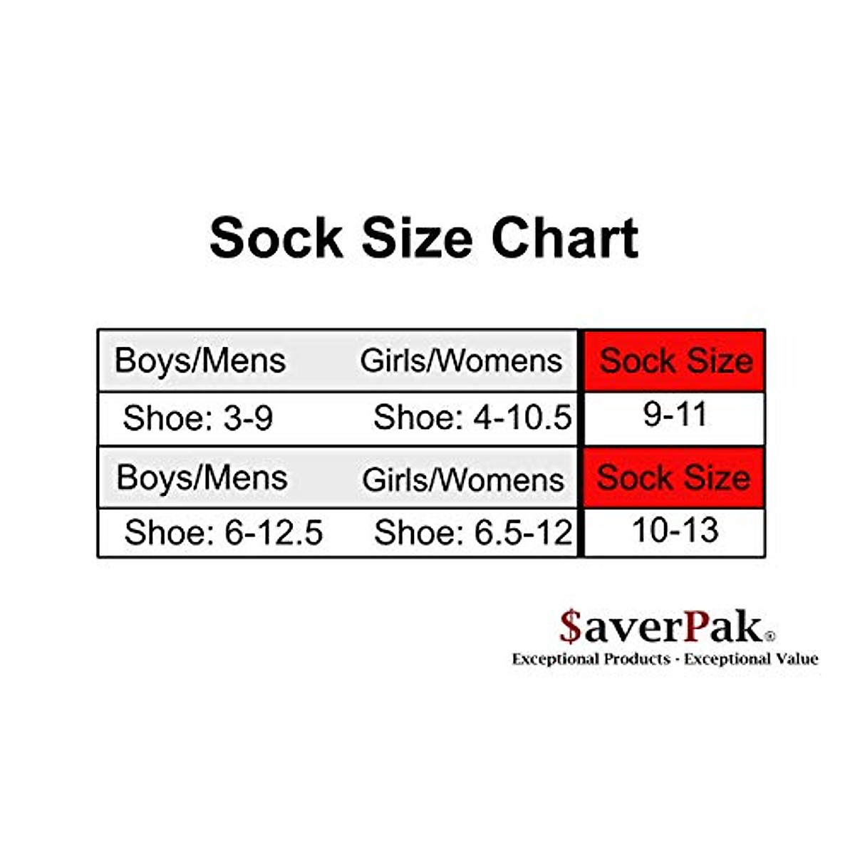 $averPak 4 Pack - American Made Moisture Control Comfort Cool Cushioned Men & Women Crew Socks White-Grey (Sock Size 10-13)