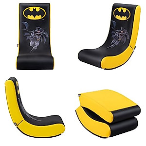 Subsonic Batman - Junior Rock'n'seat Gaming Chair- Child/Teenager Gamer Seat for Bedroom Official License (PS5////)