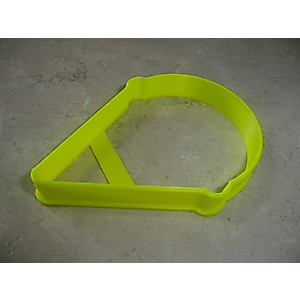 SNOW CONE OUTLINE SHAVED ICE FROZEN DESSERT SUMMER TREAT COOKIE CUTTER MADE IN USA PR3766