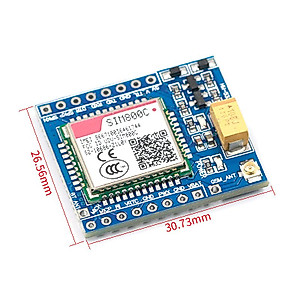 SIM800C GSM GPRS Module 5V/3.3V TTL Development Board IPEX with Bluetooth and TTS for Arduino STM32 C51 for Arduino