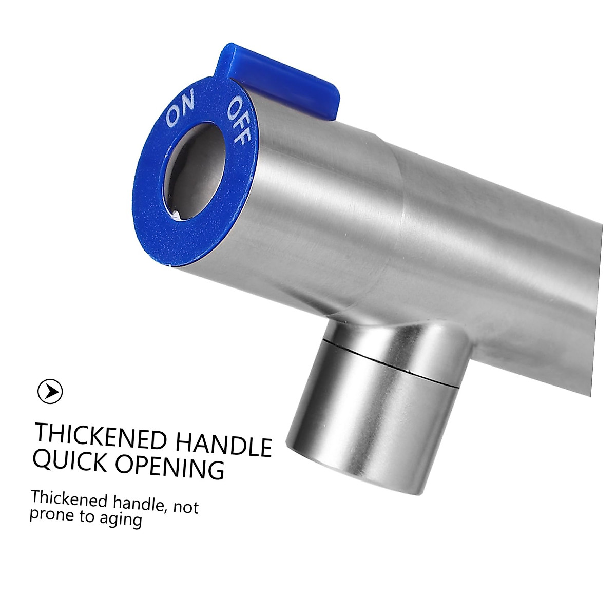 OSALADI 2pcs Black Sink Faucet Toothbrush Travel Case Stainless Steel Water Tap Brass Faucet Faucets for Bath Sinks Stainless Steel Faucet Taps Toilet Water Tap American Style Wash Basin