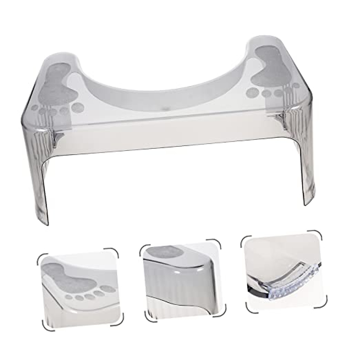 Bathroom Stool Plastic Stool Portable Stool Seat Kid Potty Swattypotty Potty Step Bidet Home Bathroom Footstool Foot Stool for Children Potty Stool for Kids Aldult Squatting Pan