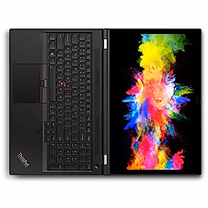 Lenovo ThinkPad P15 Gen 1 - High-End Workstation Laptop: Intel 10th Gen i7-10875H Octa-Core, 128GB RAM, 4TB NVMe SSD (2x2TB), 15.6" FHD IPS HDR Display, NVIDIA Quadro T2000, Win 10 Pro, Black