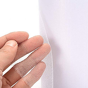 6 Inch x 100 Yards Tulle Roll Spool, Table Tutu Skirts for Fabric Table Runner Chair Sash Bow Tutu Skirt Sewing Crafting Fabric Wedding Party Gift Ribbon