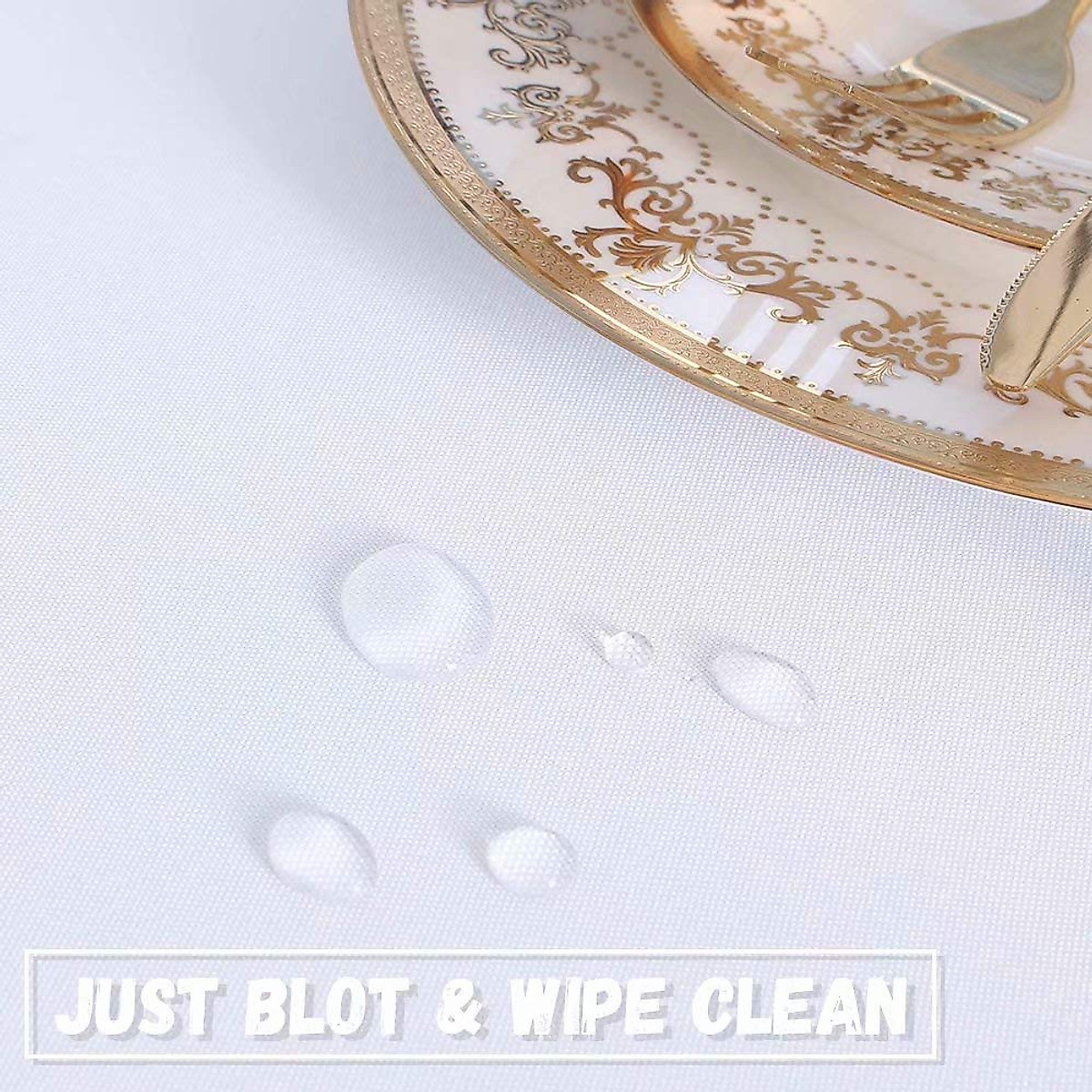 Spa Tablecloth - 60 Inch Multifunctional Round Tablecloth Meditation and Zen Picture of Bamboo Stalks Candle and Basalt Stones Theraphy Relaxing Foldable Multicolor