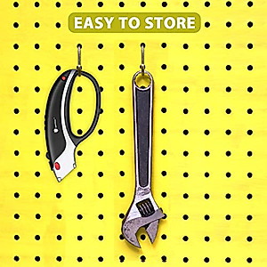 ORIENTOOLS Utility Knife Box Cutter, 2 Sets Retractable Auto-Lock Razor Knife with 5 Extra Sharp Blades and Snap Knife Combo, Non-Slip Handle Ergonomic