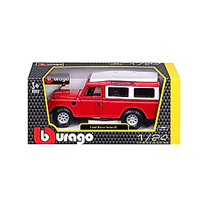 Bburago 2011 Bijoux 1:25 Scale Blue Land Rover