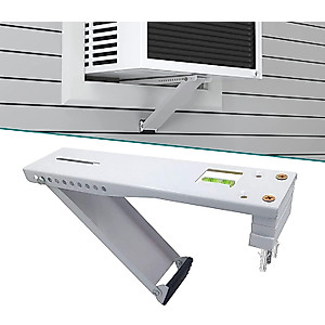 Daisypower Window AC Bracket,Window Air Conditioner Support Bracket Light Duty,Sturdy Structure AC Unit Bracket,Up to 85lbs, 5,000~12,000BTU(S)