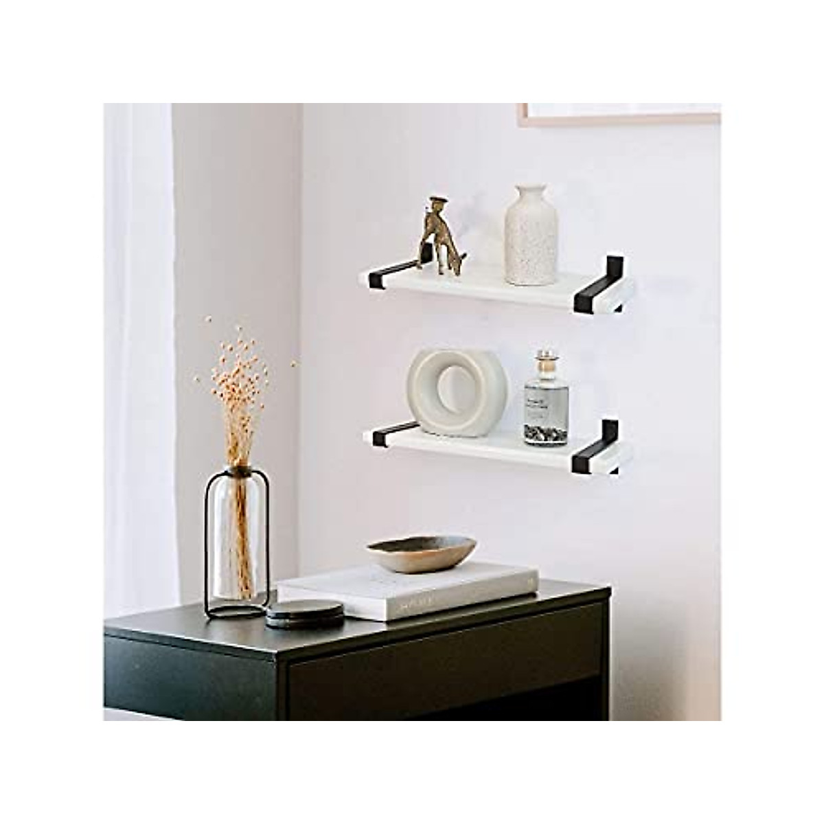 Lab Cosi 142956 Floating-Shelves, White