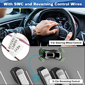 Fiegromech 16 Pin ISO Radio Wiring Harness Adapter for Android Car Stereo Radio GPS Head Unit DVD Player Power Speaker Wire Cable