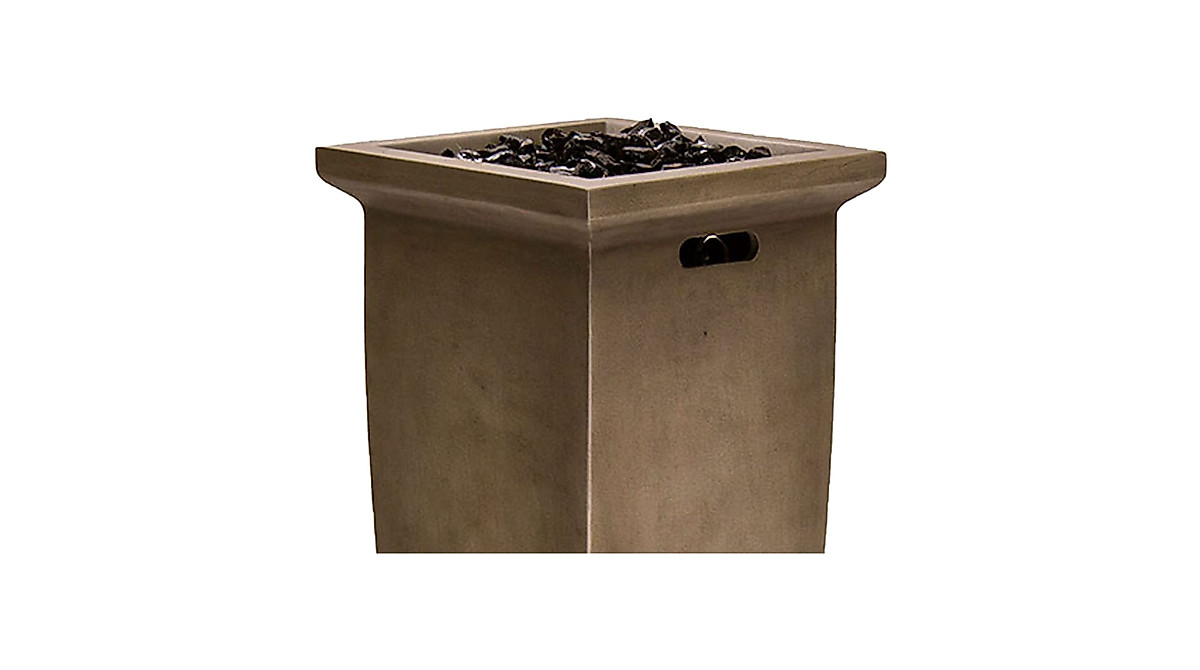 Endless Summer 28" Fire Column Heater for Your Patio
