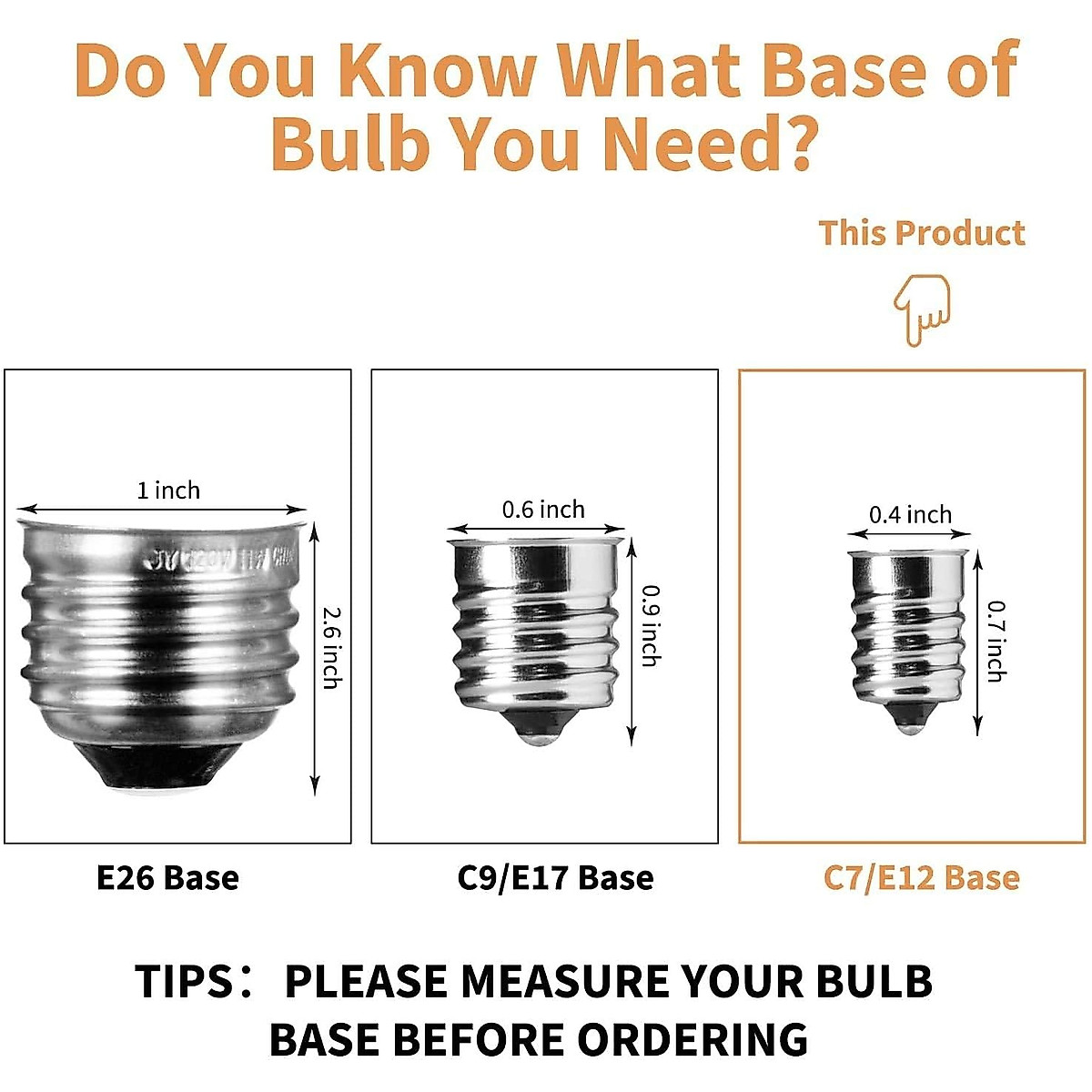 Brightown G40 Replacement Light Bulbs, Clear Globe Bulbs Replacement for Outdoor String Light, E12 Candelabra Base, Incandescent Round Bulbs for Patio Cafe Bistro Decor, 5W 120V, Warm White, 25 Pack