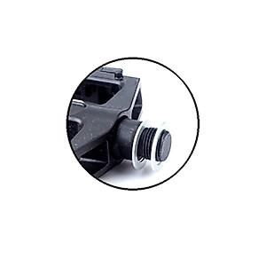 Yuauy 10 x Pedal Washers 20mm x 15mm w/ 1mm Thickness Stainless Steel Replacement Silver for Moutain Bike Road Bike