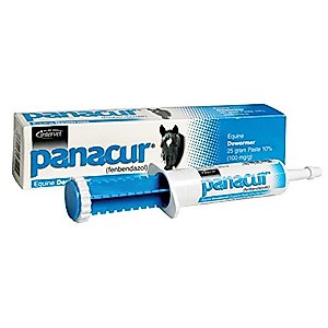Equine Paste 10% Fenbendazole Horse Wormer 25 Grams 1000 lbs/Tube