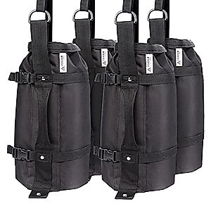 Leader Accessories 4pcs/Pack Canopy Weight Bags Sandbags 30lb/pc Upgrade Huge Capacity