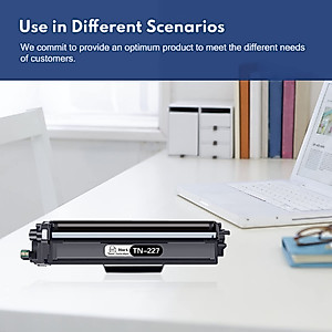 TN227 TN223 TN227bk Toner Cartridge Compatible for Brother TN227 TN223 TN223bk Toner Cartridge MFC-L3770CDW MFC L3270CDW MFC L3730CDW MFC L3710CW MFC L3750CDW HL 3210CW HL 3270CDW HL 3290CDW(1 Black)