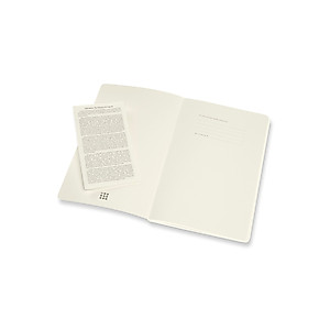 Moleskine Volant Journals, 5" x 8-1/4", Ruled, 96 Pages (48 Sheets), Coral Orange/Aqua Blue, Set Of 2 Journals