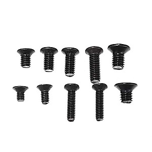 NLXTXQC 500Pcs Universal Laptop Computer Notebook Flat Head Screw Assortment Kit with Screwdriver