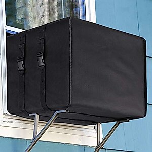 UNUN Window Air Conditioner Covers Outdoor for Winter, AC Unit Covers Outside 21.5W x 15H x 16D inches