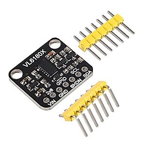 ACEIRMC VL6180 VL6180X Range Finder Optical Ranging Light Sensor Module Gesture Recognition Sensor I2C Interface 3.3V 5V Emitter Ambient Light Sensor for Arduino I2C (4)