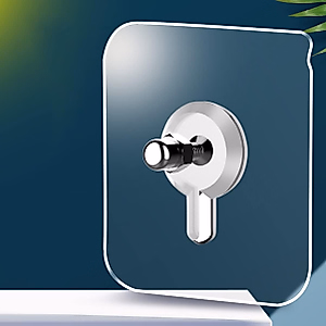 Cabilock Garland Hooks Outdoor Self Adhesive Wall Hooks 10pcs Heavy Duty Wall Hangers without Nails Wall Hooks for Hanging Wall Hangers Adhesive Hooks, Stick Sticky Wall Hooks Magnetic Purse Hanger