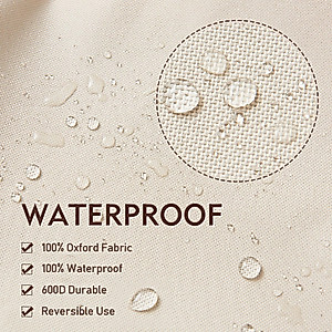 Bestalent Patio Furniture Covers Waterproof Outdoor Chair Cover Fits up to 35" W x 38" D x 31" H 2pack