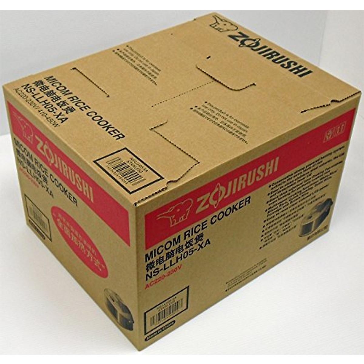 Zojirushi Rice Cooker 0.54l Ns-llh05-xa(for 220-230v, 50/60hz)