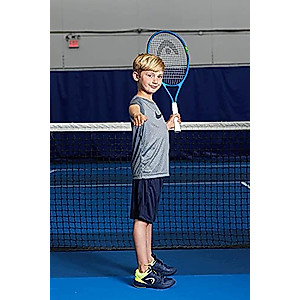 HEAD Speed Kids Tennis Racquet - Beginners Pre-Strung Head Light Balance Jr Racket , Frustration Free Packaging - 25 Inch, Blue