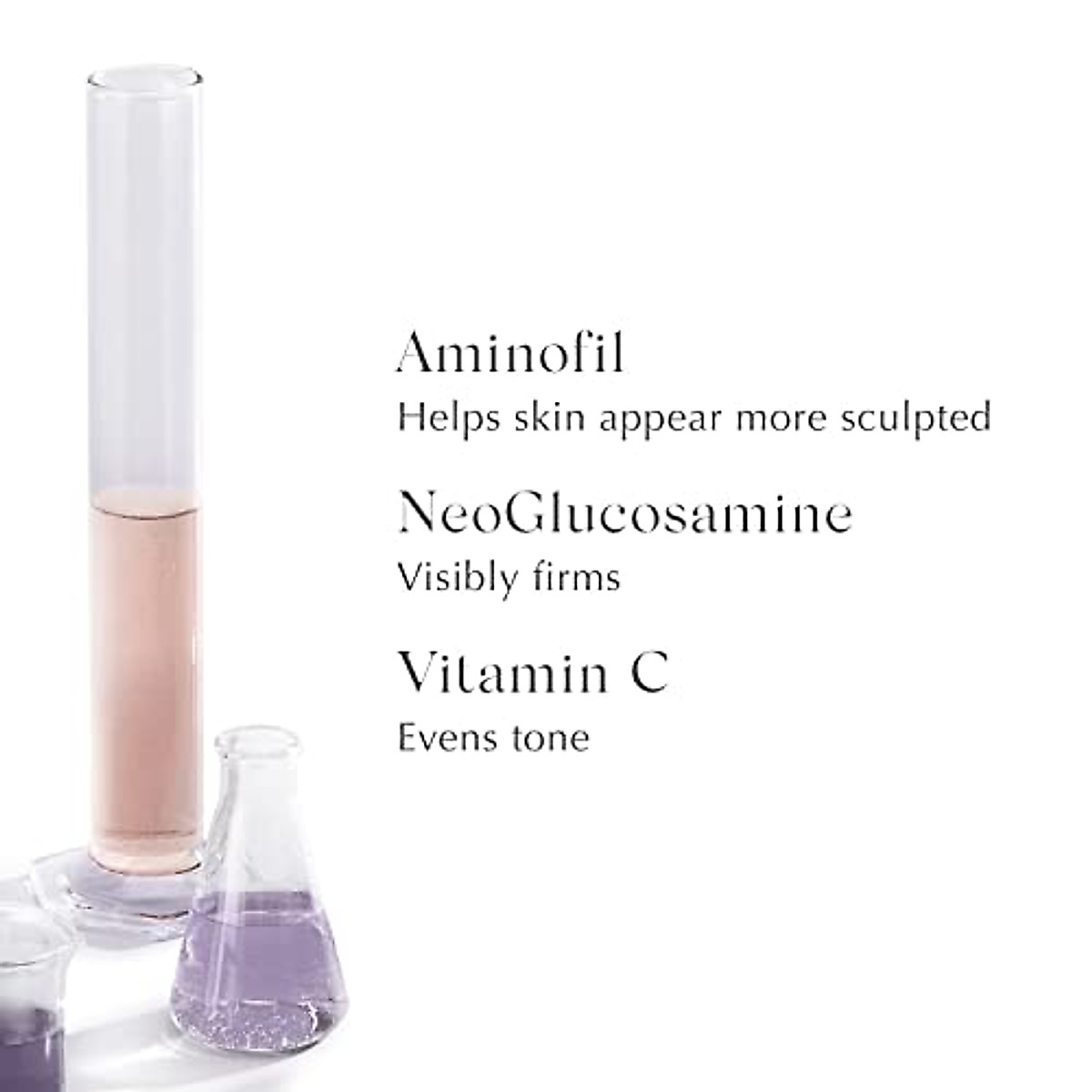 EXUVIANCE AGE REVERSE Total Correct + Sculpt Hydrating Antiaging Face Serum with Vitamin C, For fine lines and wrinkles, 1 fl. oz.